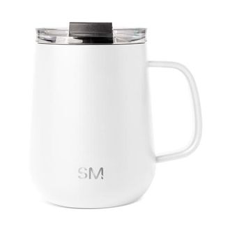 Simple Modern Tasse de Café de Voyage avec Anse | Gobelet Thermique à Café en Acier Inoxydable avec Tasse pour Thé | Cadeaux pour Femmes et Hommes | Voyager Collect