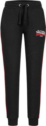 Lonsdale Womens KEEREEN Jogginghose, Black/Red/White, XL