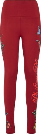 Philipp Plein Jogging Leggings Butterfly