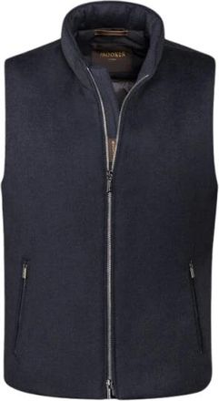 Moorer Homme, Vestes, Bleu, Taille: 3XL Smooth Vest