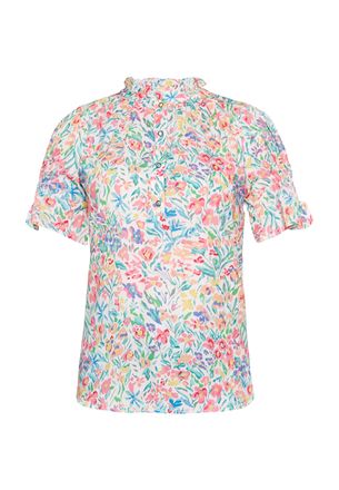Usha Bluse Frauen mehrfarbig rosa
