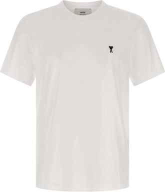 Ami Homme, Tops, Blanc, Taille: M T-shirt De Coeur