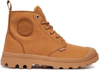 Palladium Schn&uuml;rstiefeletten Pampahi Zip Nbk2 74981-252-M Braun