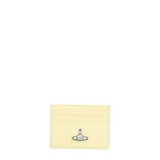 Vivienne Westwood Femme, Accessoires, Jaune, Taille: ONE Size Porte-cartes Orb Detail