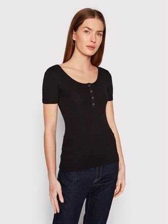 Pieces Bluse Kitte 17101439 Schwarz Slim Fit