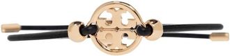 Tory Burch Femme, Accessoires, Noir, Taille: ONE Size Bracelet en cuir