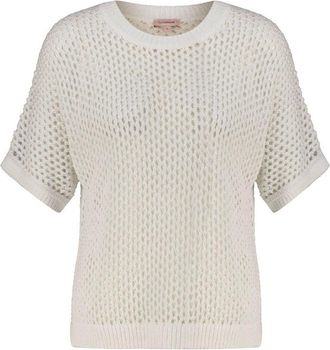 Katestorm Damen Pullover aus Bändchengarn