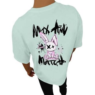 Generic T-shirt pour homme - Dos imprim&eacute; - T-shirt d&eacute;t&eacute; &agrave; manches courtes - T-shirt tendance - Style r&eacute;tro - Chemise d&eacute;contract&eacute;e pour gar&ccedil;on - Col rond - Gra