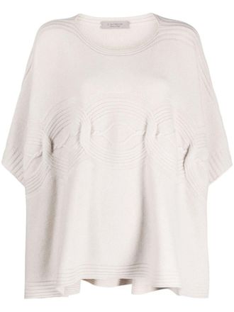 D.exterior Gestrickter Pullover - Nude