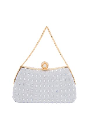 Faina Handtasche Frauen Silber