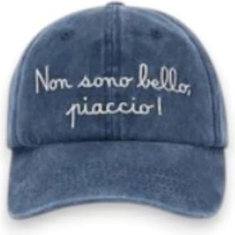 MC2 Saint Barth unisex, Accessoires, Bleu, Taille: ONE Size Davis Cap