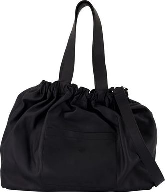 Samsøe & Samsøe Hobo Bags - Spacious Leather Crossbody With Slouchy Silhouette - Gr. unisize - in Schwarz - für Damen