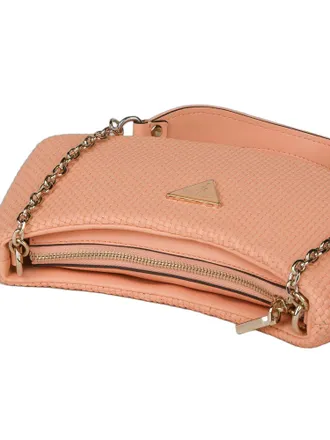 Guess Phaedra Shoulder Bag - Apricot
