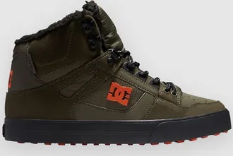 DC Pure High-Top WC Wnt Winter Chaussures vert