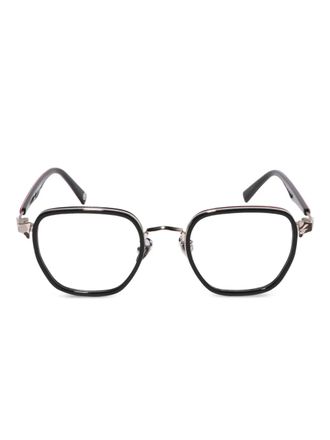A Bathing Ape lunettes de vue &agrave; monture ronde - Noir