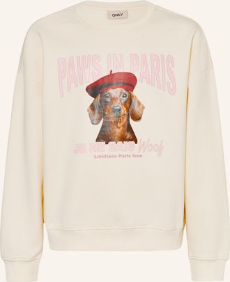 Only Sweatshirt weiss