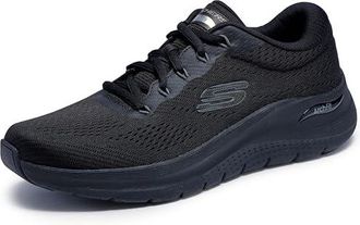 Skechers Arch Fit 2.0 Baskets pour Homme, Noir, 45.5 EU