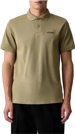 Barbour Pin Badge Asia Polo - Homme - Tops - Vert - Taille: L