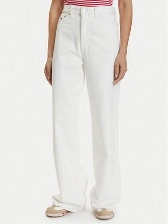 Tommy Jeans Jeans DW0DW22648 Wei&szlig; Straight Leg
