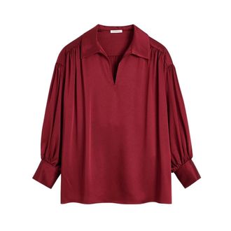 By Malene Birger Damen, Blusen & Hemden, Rot, MGr&ouml;&szlig;e
