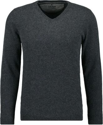 Ragman Herren, Strickwaren, Grau, XLGröße