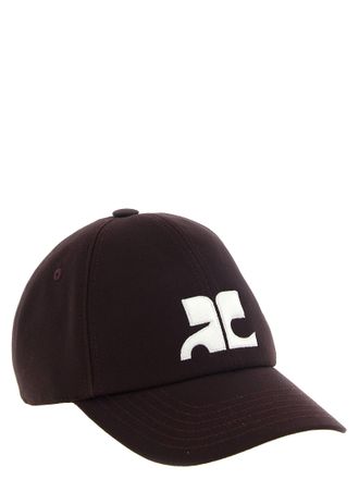 Courr&egrave;ges Baseball Cap - Burgundy