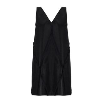 Maison Margiela Raw-Edge Kleid - - Dresses - Damen - Schwarzk - S