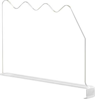 Generic Regalteilert | Klare Aufbewahrungs Abtrennung - Acryl Regalunterteiler,f&uuml;r Schlafzimmer K&uuml;chenschr&auml;nke Badezimmer Kleiderschrank Kleider Handtaschen B