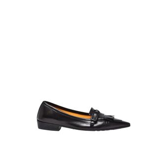 Mara Bini Femme, Chaussures, Noir, Taille: 37 1/2 EU Mocassin &agrave; bout pointu