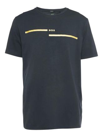 BOSS t-shirt à logo pre-owned - Bleu