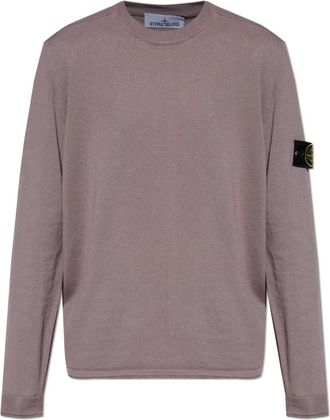 Stone Island Homme, Pulls, Violet, Taille: 2XL Pull ras du cou