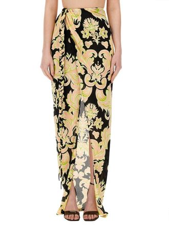 Etro Viscose Sarong Skirt - Multicolor