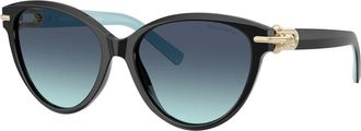 Tiffany & Co. unisex, Accessoires, Bleu, Taille: 56 MM Tf4261 Lunettes de soleil