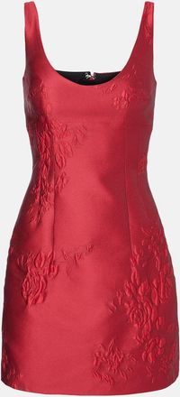 Emilia Wickstead Minikleid Einna aus Jacquard