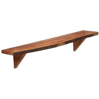 vidaXL Wandregale 2 Stk. 90 x 20 x 18 cm Massivholz Akazie - Vidaxl