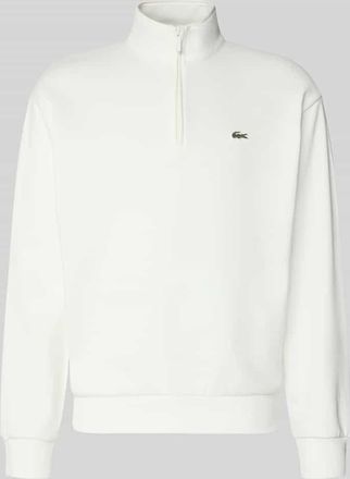 Lacoste Regular Fit Troyer aus Baumwoll-Mix