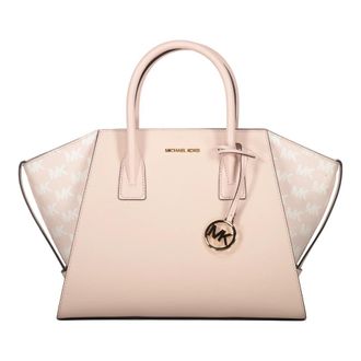 Michael Kors Stilvolle Leder- und Stofftasche - - Bags - Damen - Rosa - ONE SIZE