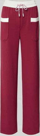 Marc Cain Straight Fit Sweatpants mit aufgesetzten Taschen