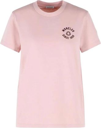 Moncler L1 093 8C00030 89Auo 51E - - Tops - Damen - Rosa - M
