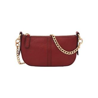 Fossil Jolie Red Leather Crossbody bag for Women
