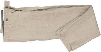 Hiltl Herren Hose beige Leinen