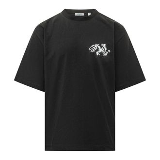 Off-white Stroke 2 Arrow SS Tee - - Tops - Herren - Schwarzk - XL