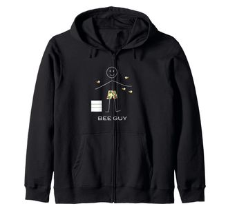 Whyitsme Design Lustiges Bienenkerl, Imkerei, Imkerei Kapuzenjacke