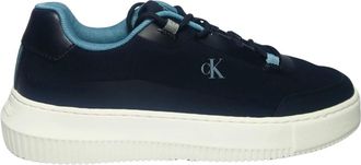 Calvin Klein Jeans Homme, Chaussures, Noir, Taille: 45 EU Tessuto Baskets