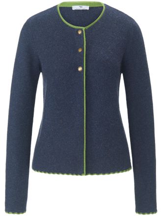 Peter Hahn Strickjacke Peter Hahn blau