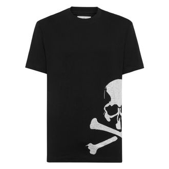 Philipp Plein T-shirt Col Rond MC Tattoo - Homme - Tops - Noir - Taille: 4XL