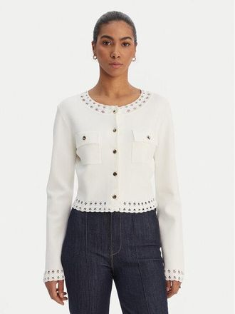 Fracomina Strickjacke FR26ST8010K52401 &Eacute;cru Regular Fit