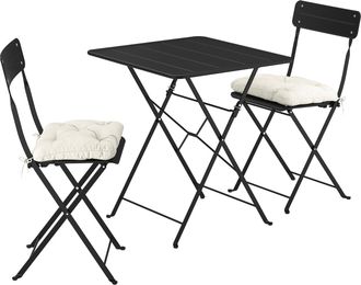 IKEA SUNDSÖ Tisch und 2 Klappstühle