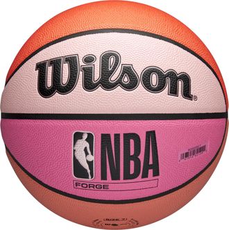 Wilson NBA Forge Wow Indoor/Outdoor Basketball - Pink Gradient, Größe 17,8-74,9 cm