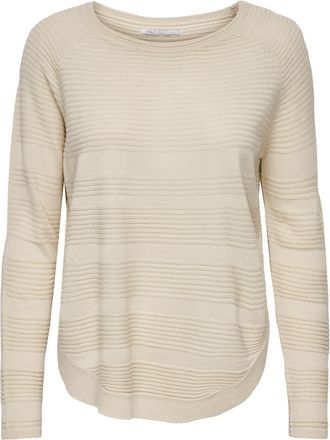 Only Damen Onlcaviar L/S Pullover KNT Noos Sweater 15141866,Pumice Stone,L